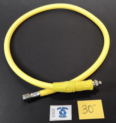 Aqua Lung 30" Octo Octopus Scuba Dive Hose Yellow 2nd Stage Regulator ...