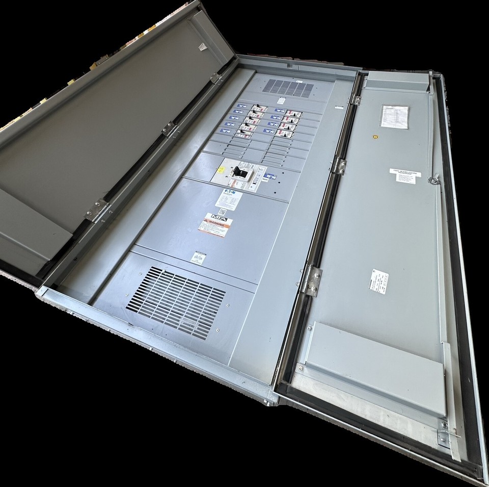 EATON 1200A 3P4W 208Y/120V 3R PANELBOARD W/ 1200A MAIN BREAKER ...