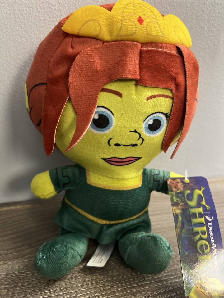 Dreamworks Shrek Lot Princess Fiona Gingy Big Head Plush Doll 7” New ...