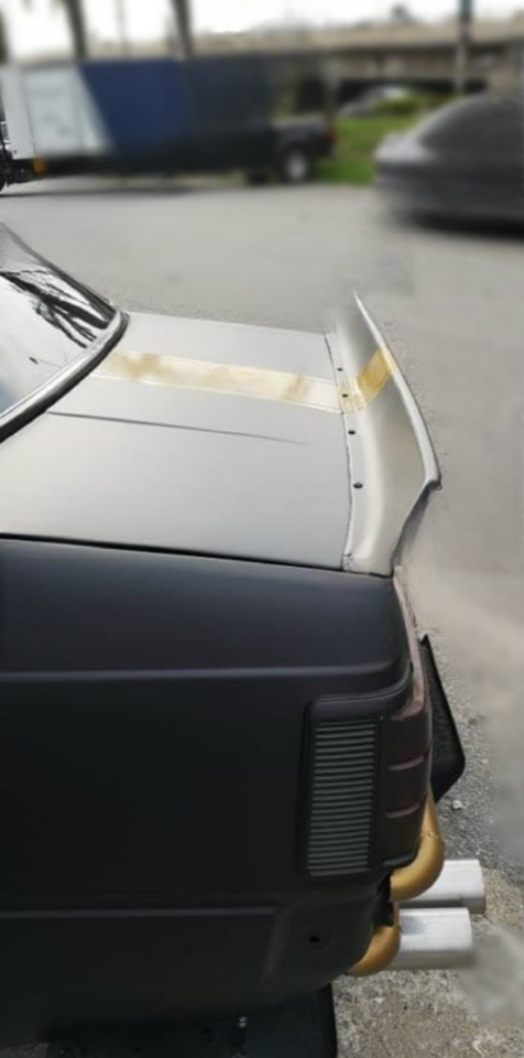 JDM Rear Tail Spoiler Wings Fits Corolla KE70 Rocket Bunny DX GL KE72 ...