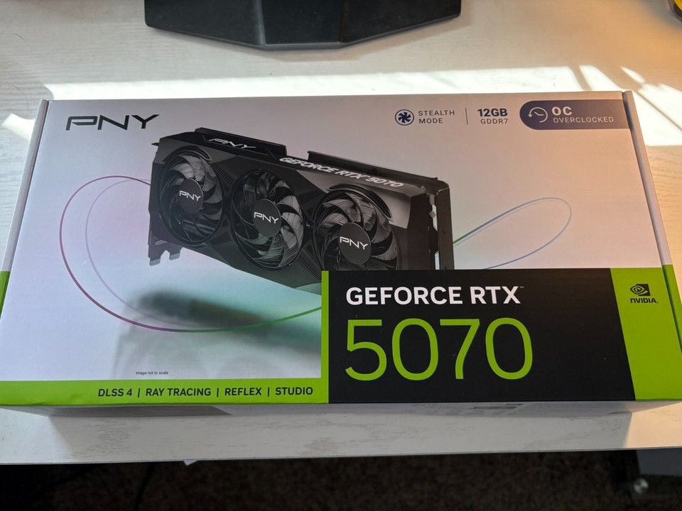 PNY GeForce RTX 5070 12GB RAM - Graphics Card - Open Box Condition | eBay