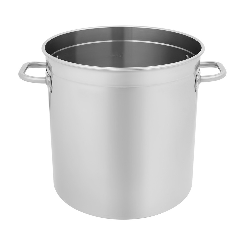55L Stainless Steel Seafood Boil Pot With Basket Heavy Duty Cooking Pot ...