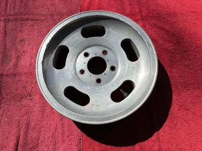 Vintage 1960’s Fenton Gyro 15 X 3 1/2 Aluminum Slotted Skinny Mag Wheel ...