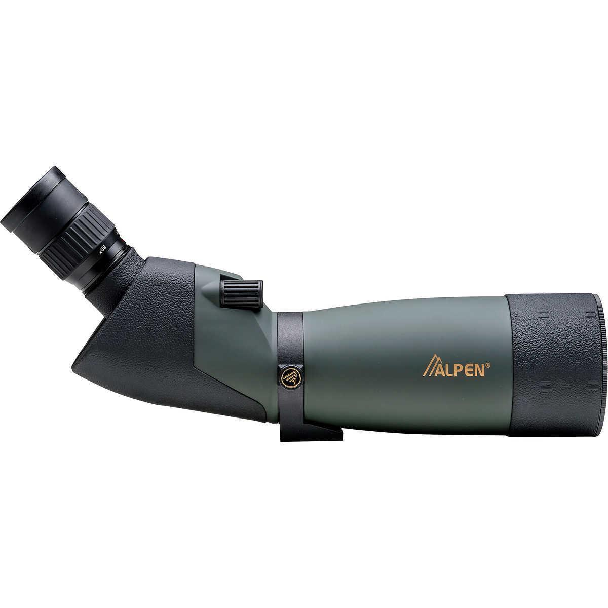 Alpen 788 Waterproof Spotting Scope, 20-60x80mm, Multicoated lens ...