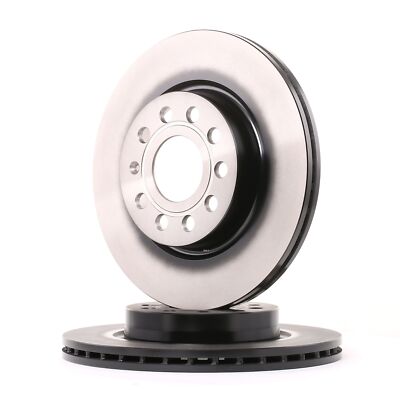 TRW Front Brake Disc Rotors 280mm DF4294S fits VW Jetta 162, 163, Mk4 1 ...