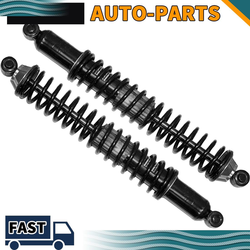 Monroe Rear Load Adjusting Shocks & Coil Spring Set of 2 For Dodge ...