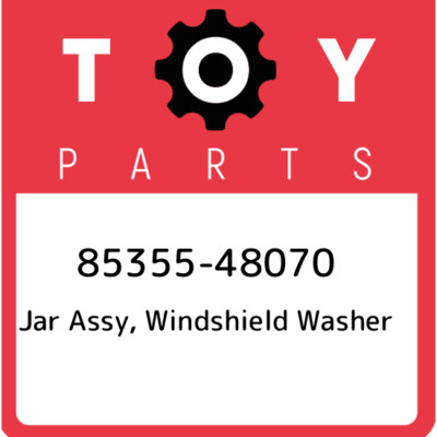 85355-48070 Toyota Jar assy, windshield washer 8535548070, New Genuine ...
