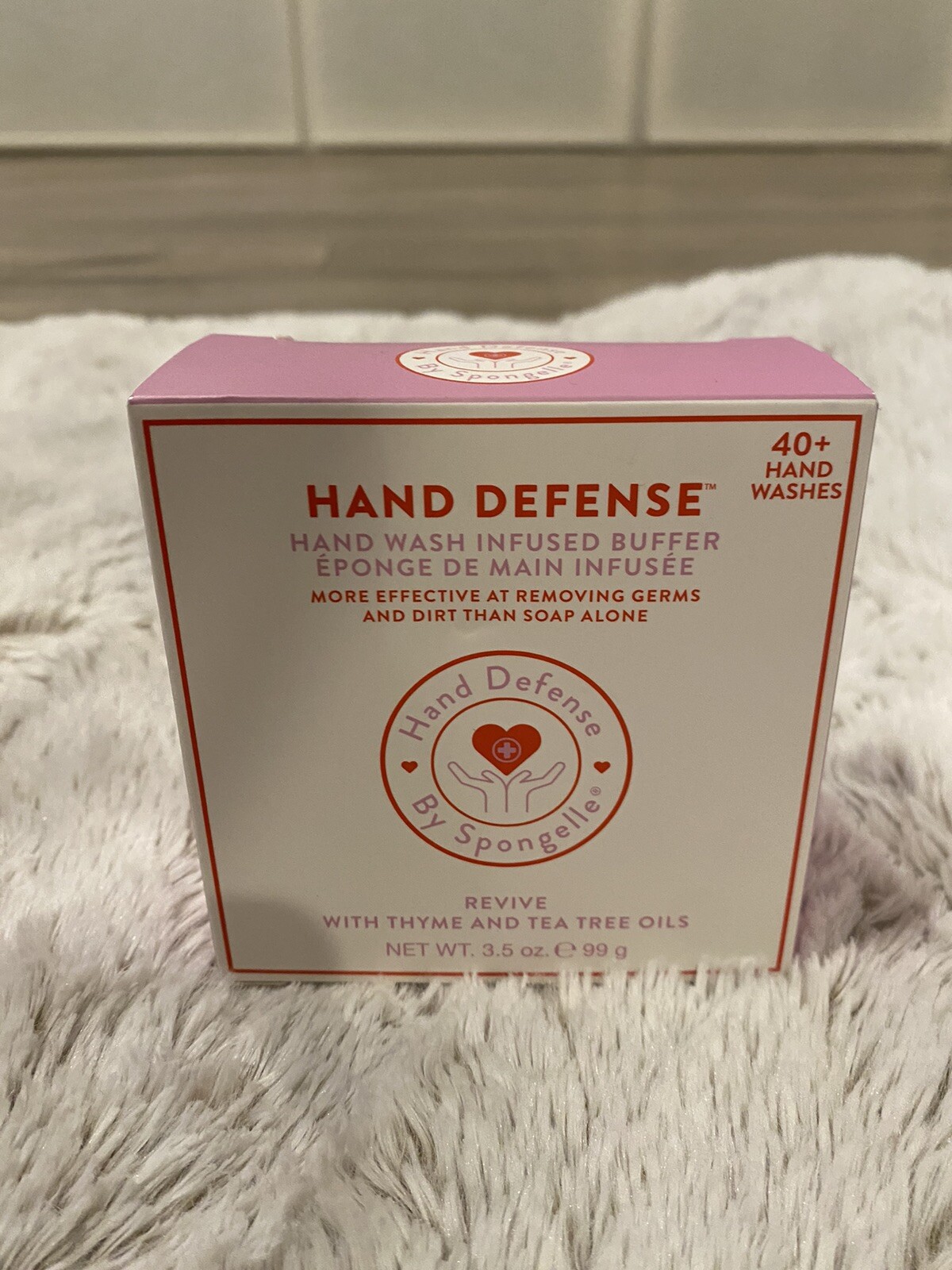 Spongelle Hand Defense Hand Wash Infused Buffer 40+ Hand Washes REVIVE ...