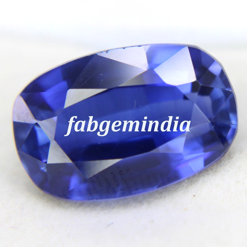 10.1 Ct Certified Natural Blue Cashmere Sapphire Cushion Cut Loose Gems ...