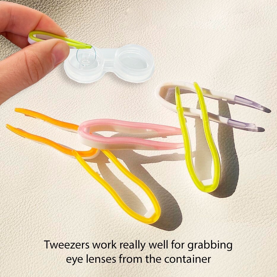 Mini Tweezers Contact Lens for Soft Lenses Contact Tweezers Kit ...