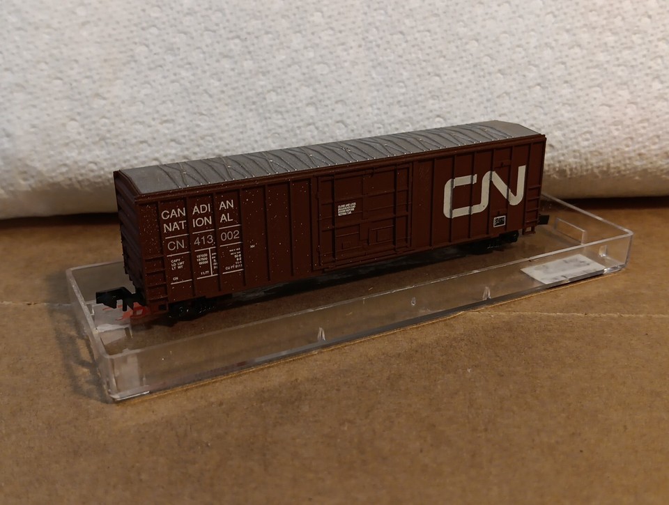 Roundhouse #8847C Canadian National Boxcar N-scale | eBay