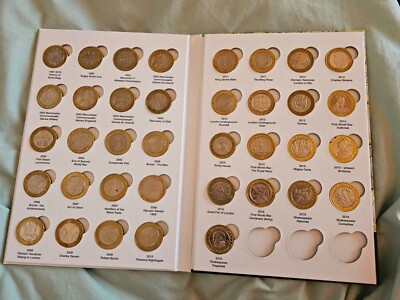 The Great British coin hunt two 2 pound collector album 1997 ~ 2016 37 ...