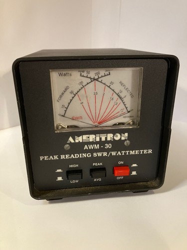 Ameritron AWM-30 CROSS-NEEDLE SWR/Watt Meter HF 1.8 - 30Mhz 3KW | eBay