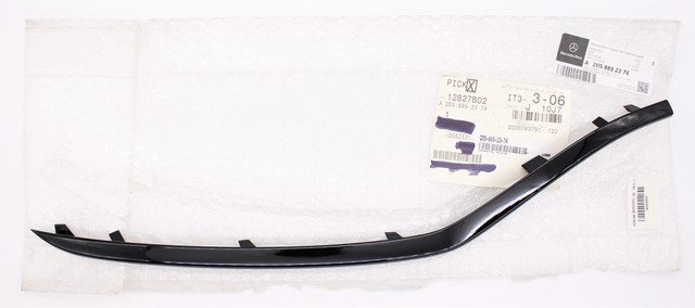 MB C-class W205 Front Bumper Right Molding Trim A2058852374 2016 ...