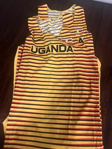 New Nike Pro Elite Uganda International Team Mens Singlet CI8119-728 ...