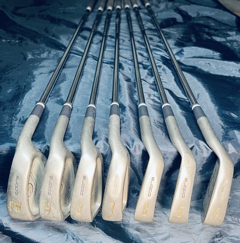 Cobra Lady Oversize Iron Set 4-PW Ladies Flex Steel Shaft | eBay