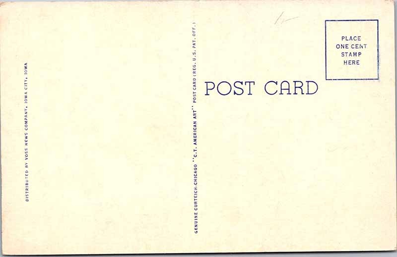 Postcard SCHOOL SCENE Iowa City Iowa IA o/10 AK4757 | eBay
