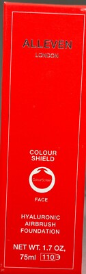 ALLEVEN London Colour Shield FACE Airbrush Foundation, 1.7 oz. - AMBER ...