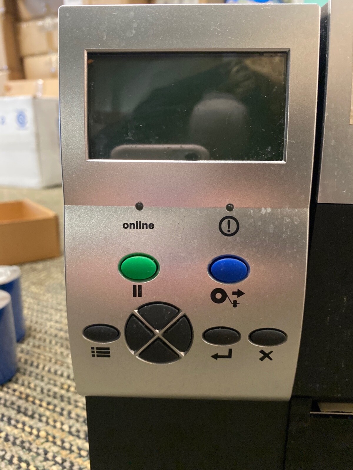 Printronix SL/T4M 252205-001 RFID Thermal Barcode Printer USB Network ...