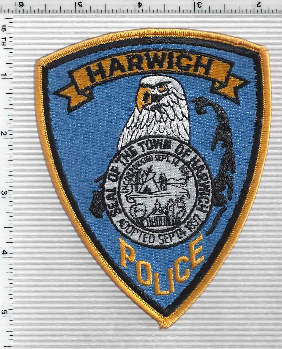 Harwich Police (Massachusetts) 3rd Issue Shoulder Patch | eBay