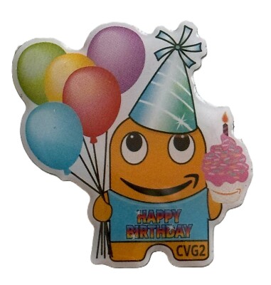 Birthday Amazon CVG2 Peccy Employee Pin | eBay