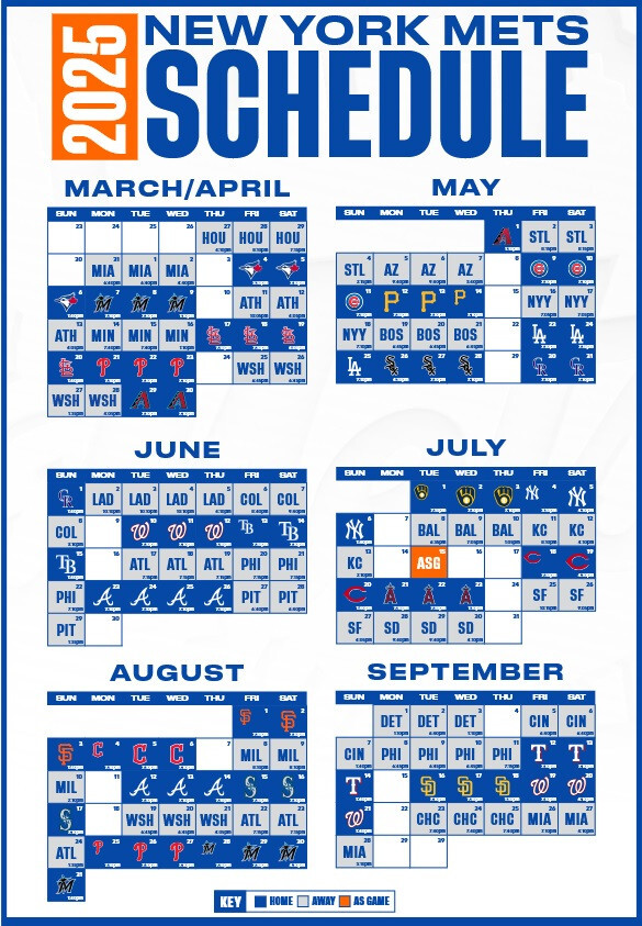 2025 Major League Baseball Teams Schedule Magnets 5" X 3.5"(Choose From ...