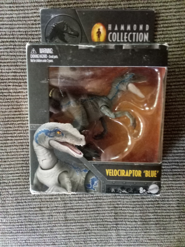 jurassic world hammond collection velocraptor blue nib factory sealed ...