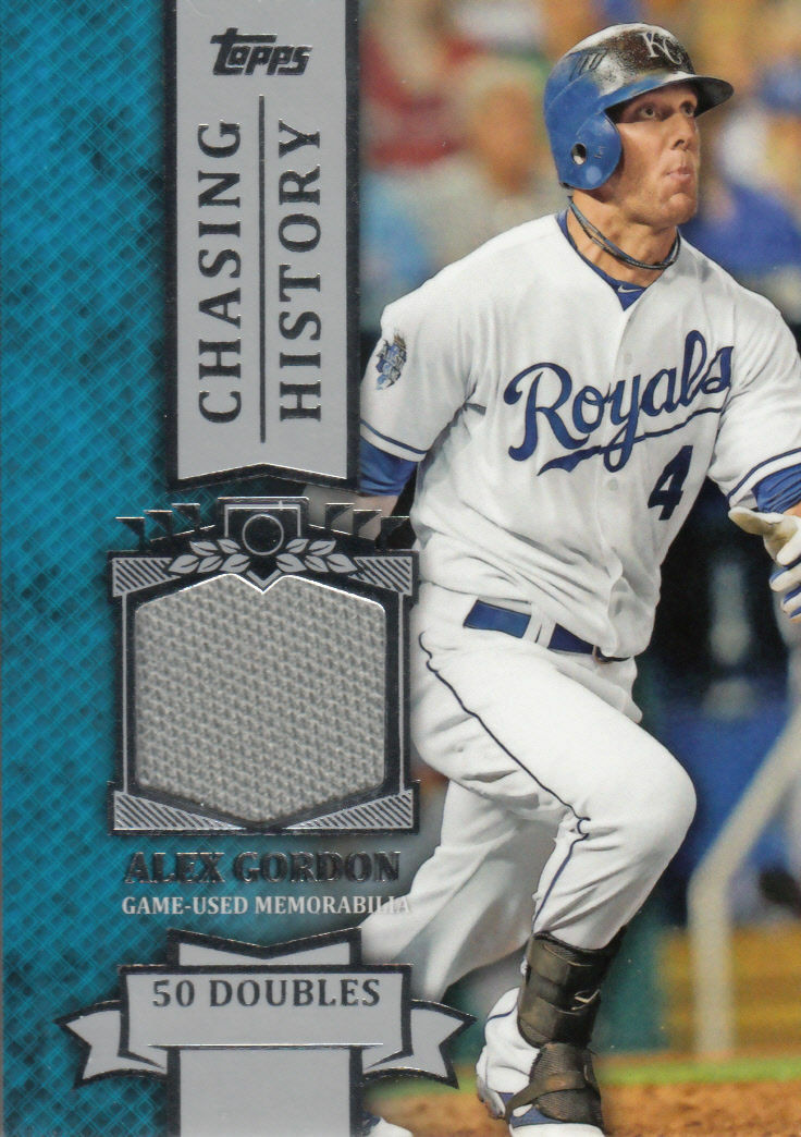 Alex Gordon 2013 Topps Series 2 Chasing History Relic Card #CHR-AG | eBay