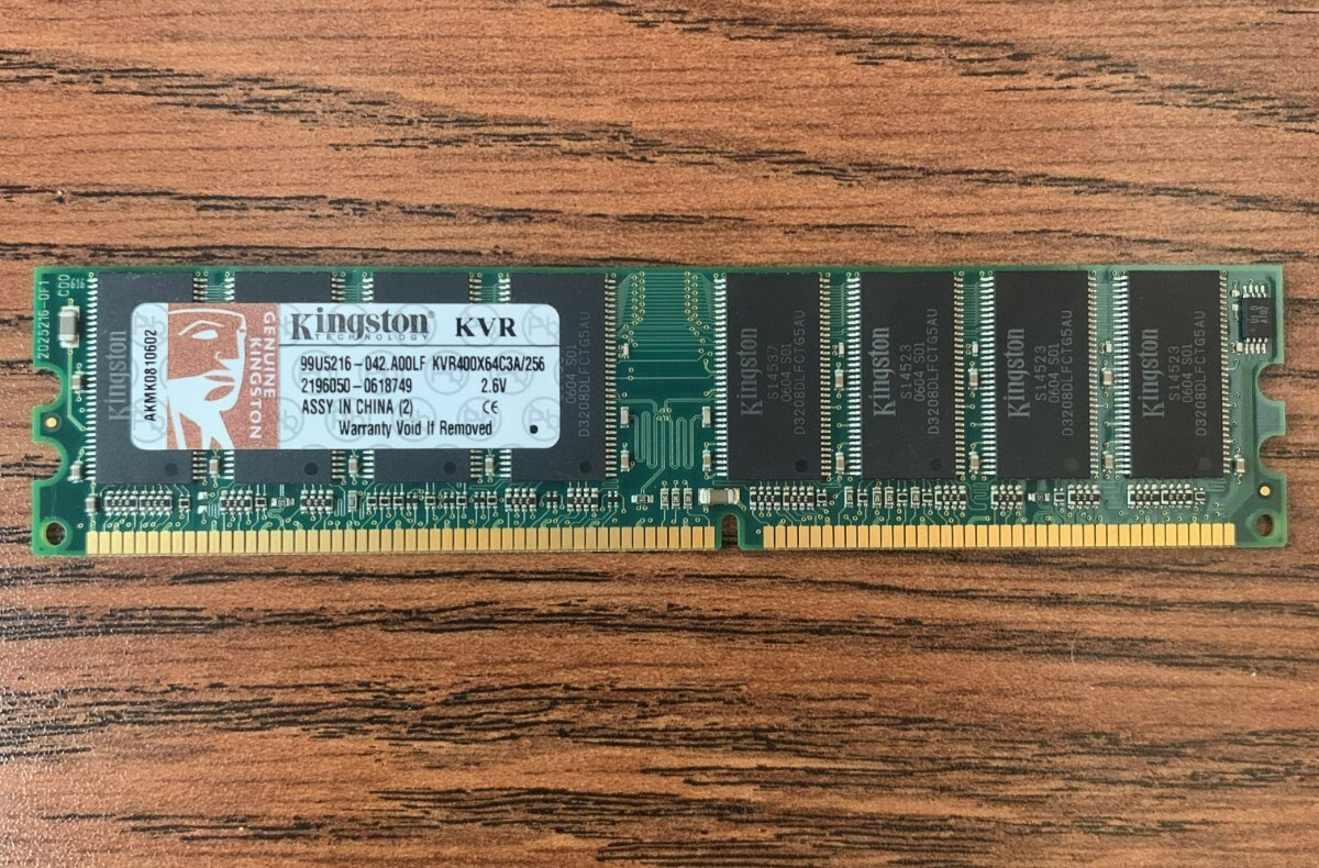 256MB RAM - Kingston KVR400X64C3A/256 2.6V | eBay