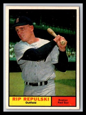 1961 Topps #128 Rip Repulski NM or Better | eBay