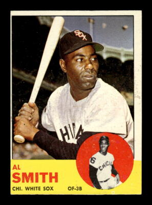 1963 Topps Baseball #16 Al Smith Chicago White Sox | eBay