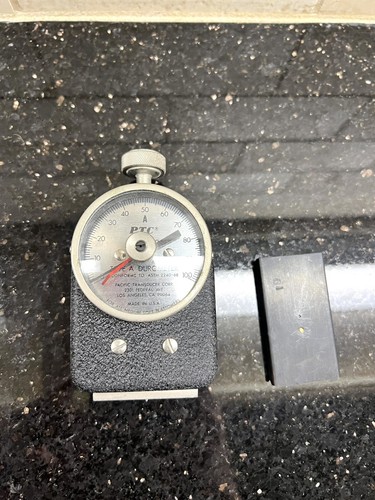 Vintage PTC INSTRUMENTS Model 306L Type A ASTM D2240-68 Ergo Durometer ...