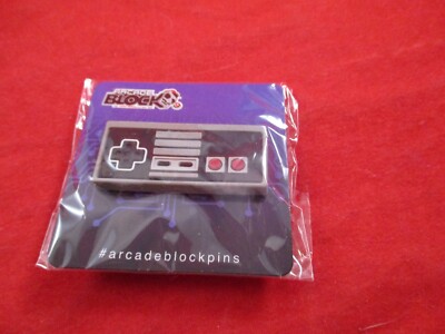 Nintendo NES Controller Retro Look Arcade Block Pin Pinback *NEW* | eBay