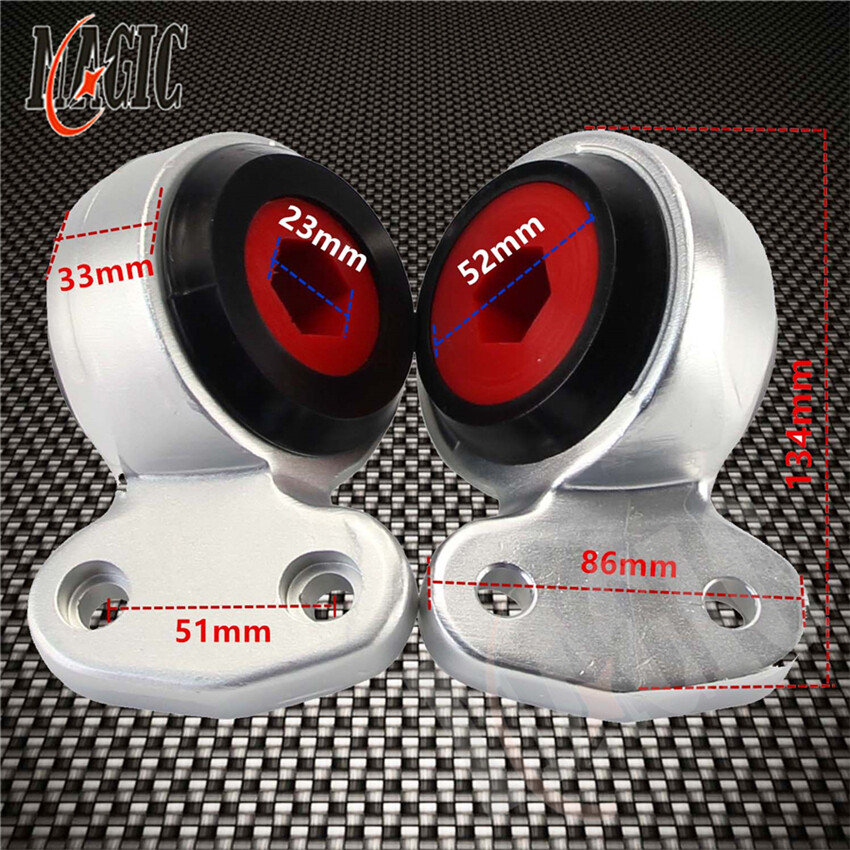 For BMW E46 3 Series Z4 E85 Heavy Duty Polyurethane Control Arm Bushing ...