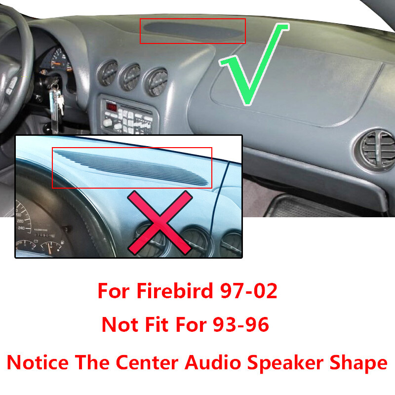 Dash Mat Dashmat Dashboard Cover Carpet For Pontiac Firebird Trans AM ...