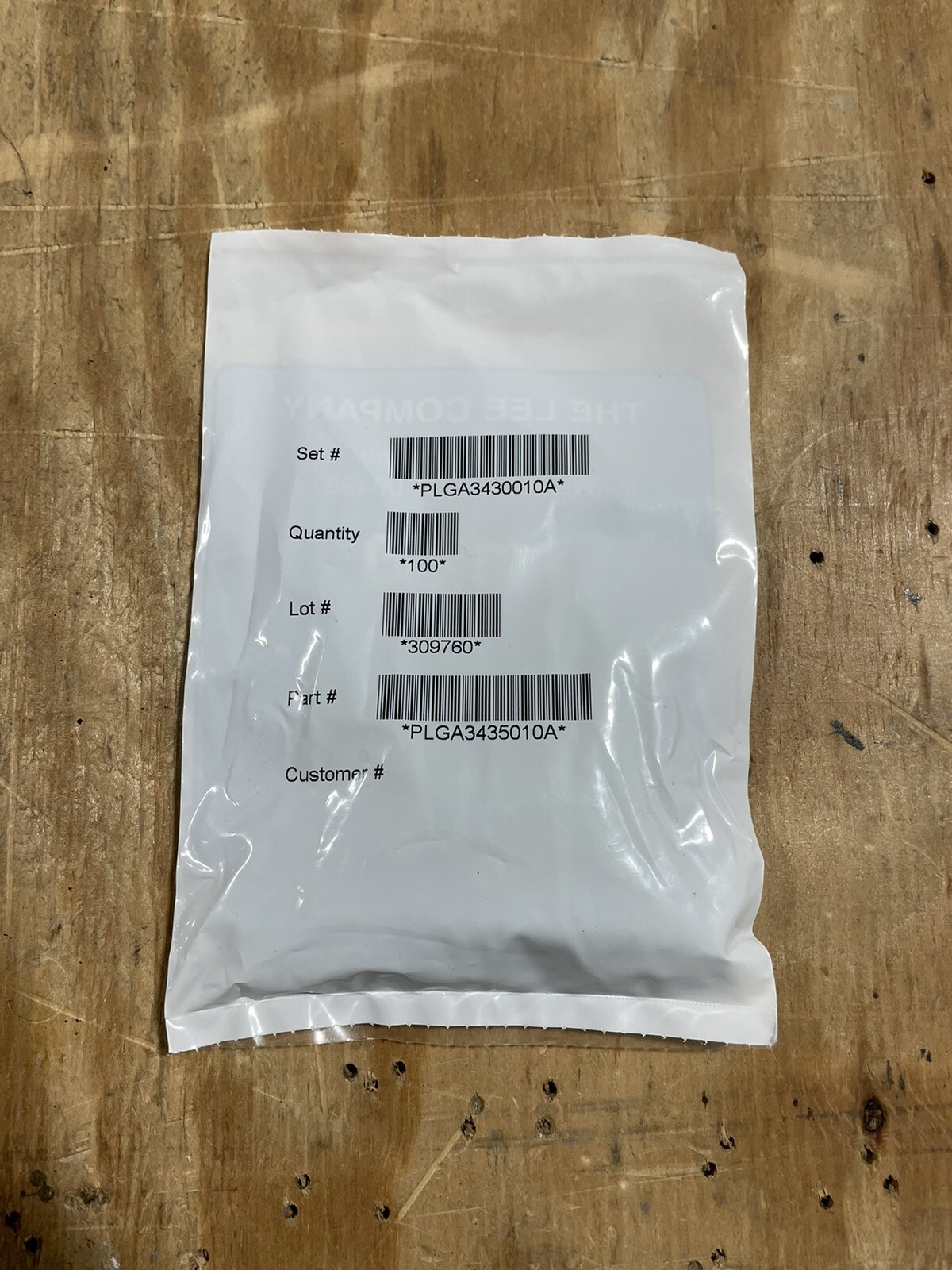 PLGA3430010A LEE PLUG,PLUG 30PC | eBay