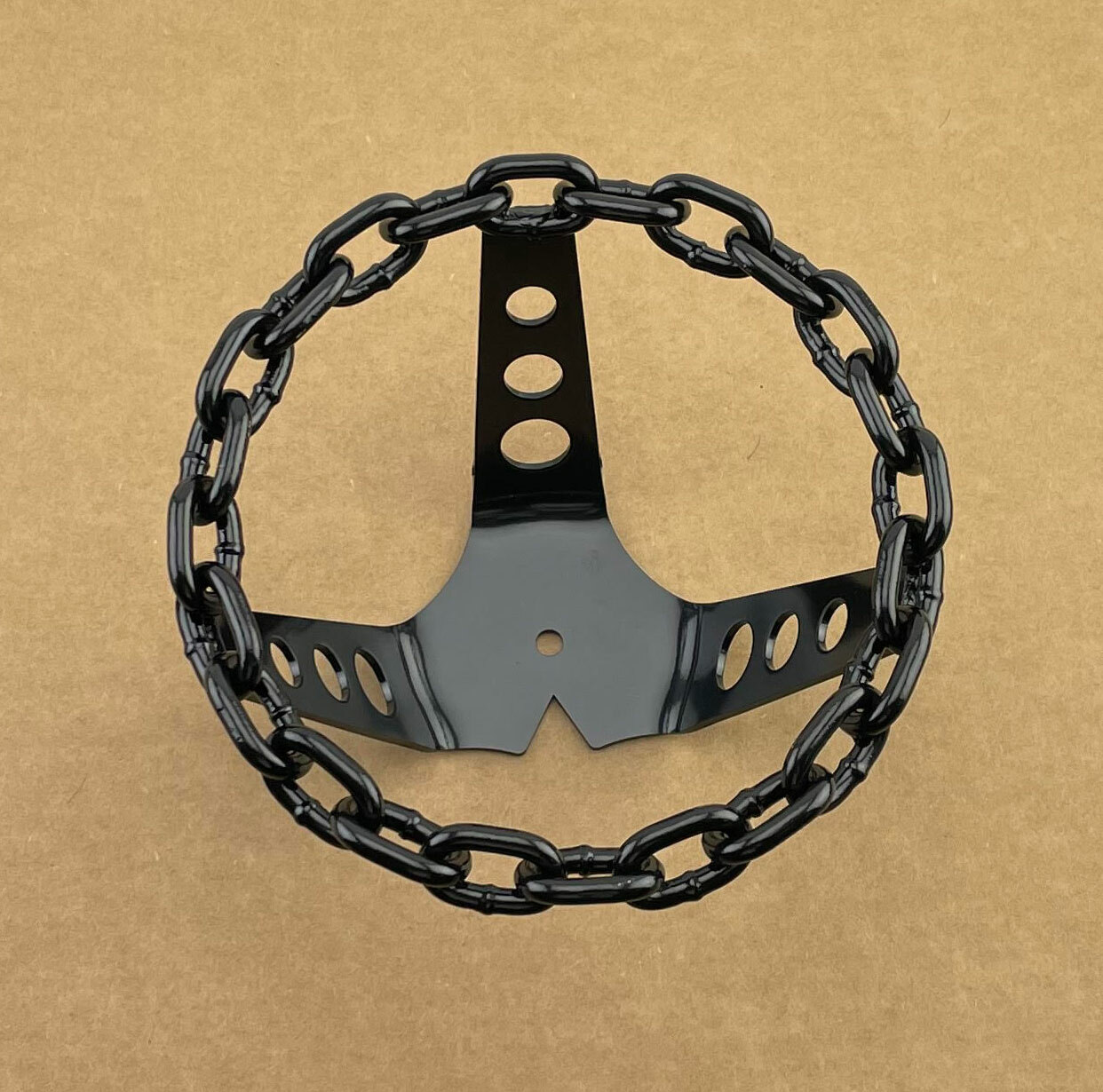 NEW! 5" LONG BICYCLE VINTAGE LOWRIDER STEEL CHAIN STEERING WHEEL IN ...