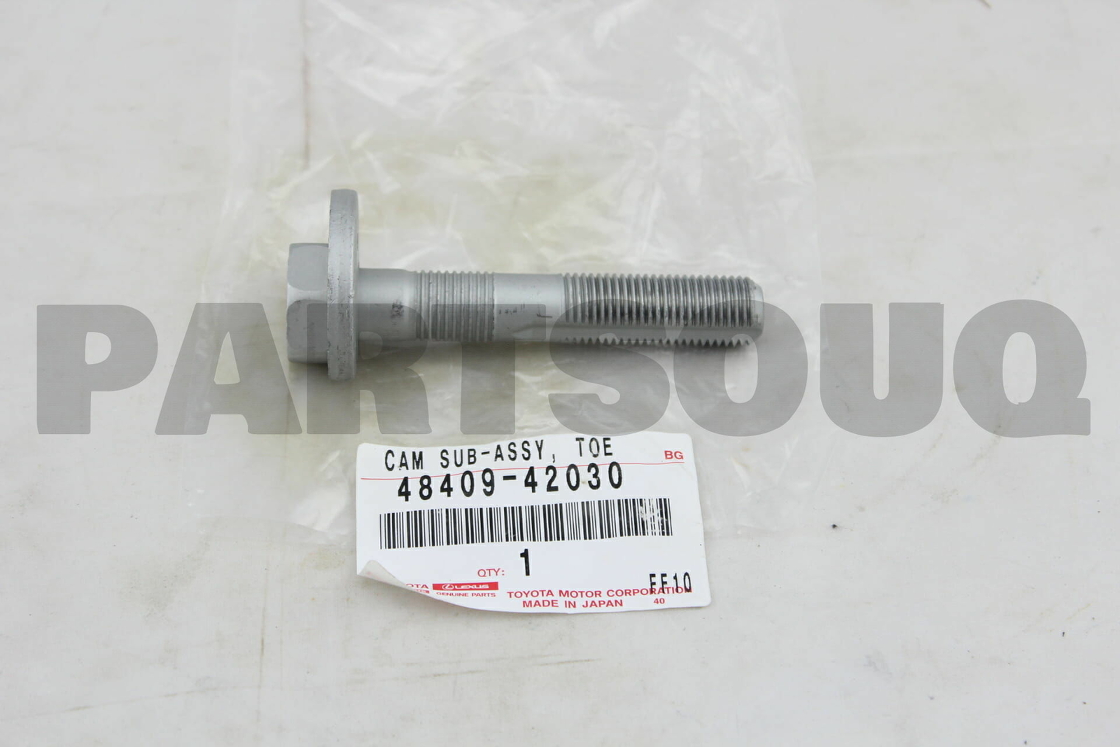 4840942030 Genuine Toyota CAM SUB-ASSY, REAR SUSPENSION TOE ADJUST ...