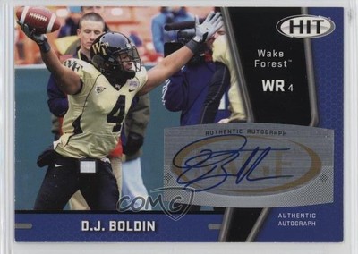 2009 SAGE Hit Auto DJ Boldin #A4 Auto | eBay