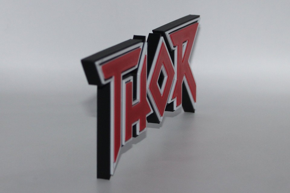 Thor 3D printed Logo Sign Wall Desk Shelf Art | eBay
