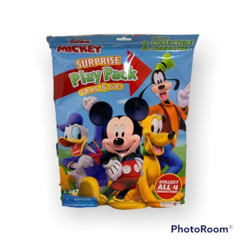 Disney Mickey Mouse & Minnie Mouse Grab & Go Surprise Play Pack | eBay