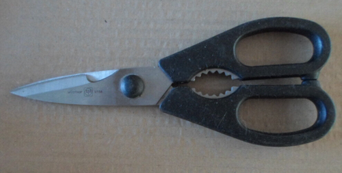 WUSTHOF 5558 Scissors Shears Take-Apart Black Handle GERMANY | eBay