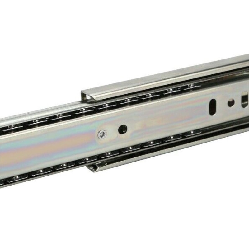 Heavy Duty Drawer Runners 350mm-700mm Ball Bearing Storage Cabinet Draw ...