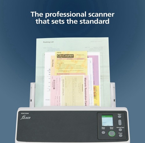 RICOH FI-8170 Professional High Speed Color Duplex Document Scanner | eBay