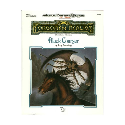 TSR Forgotten Realms Empires Adventures Trilogy #2 - Black Courser VG+ ...