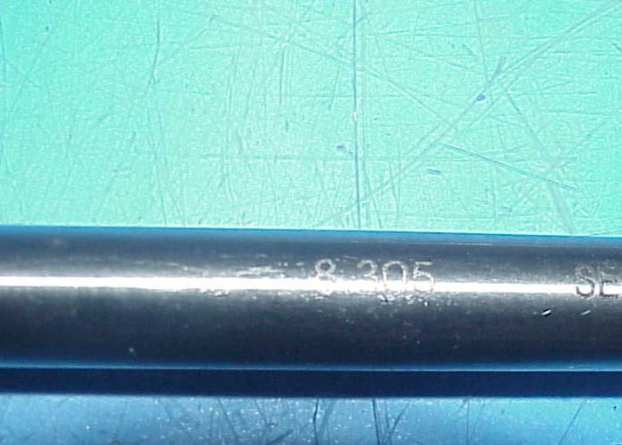 8 Smith Brothers Polished Pushrods 8.305" Long Tapered 1/2" to 7/16 ...