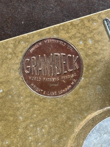 Vintage Gramdeck Reel To Reel Player Designed To Attach To A Record ...