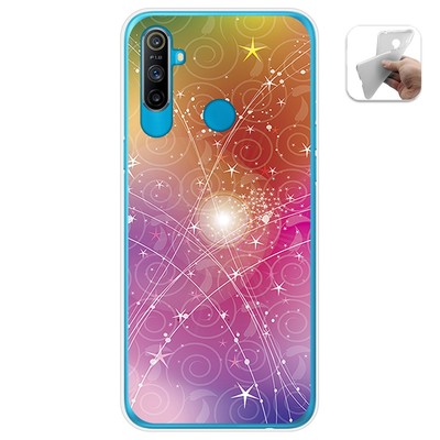 Custodia In Gel TPU Per Realme C3 Design Astratto Disegni | eBay