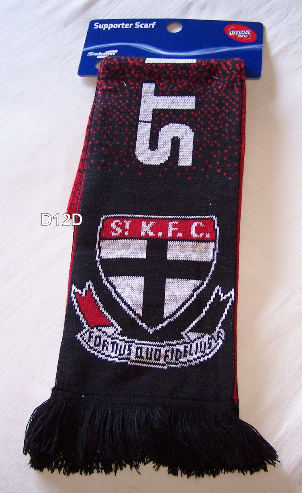 St Kilda Saints AFL Reversible Speckled Jacquard Football Scarf New | eBay
