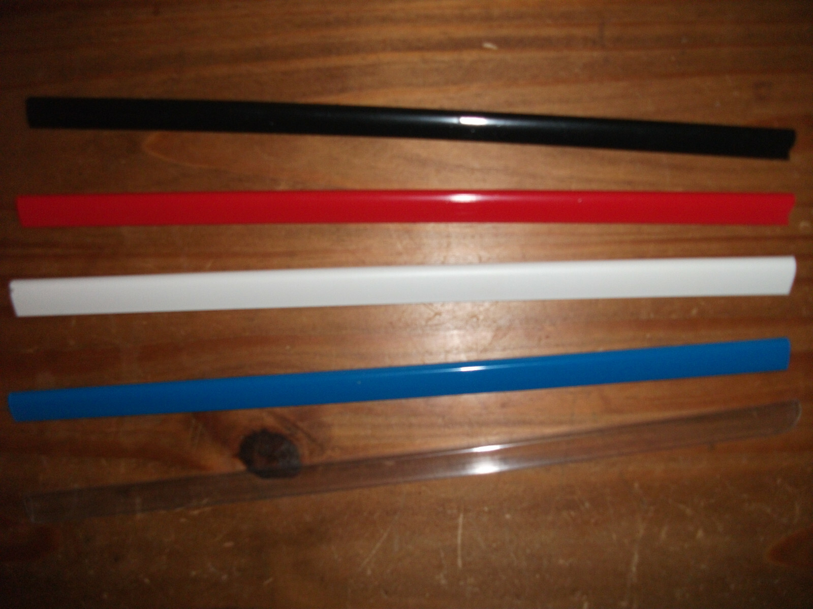 10,15,20,25,30 x A4 SLIDE BINDERS/SPINE BARS - 5MM - BLACK,RED,BLUE ...